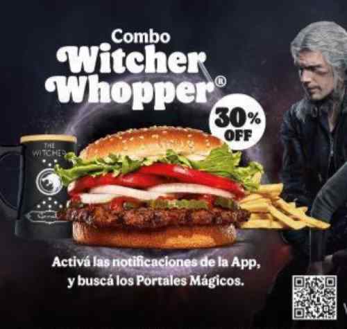 Burger King lanzó el combo Witcher Whopper - Buenos Aires Informa