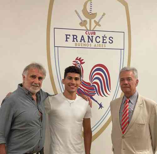 El Club Francés otorgó reconocimiento al esgrimista Franco Serrano ...