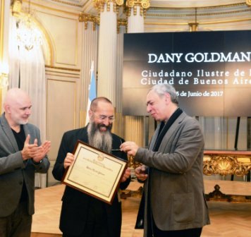 El Rabino Daniel Goldman recibió el reconocimiento "Ciudadano ilustre ...
