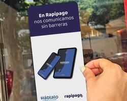 Rapipago incorpora app que ayuda a comunicarse a las personas que ...
