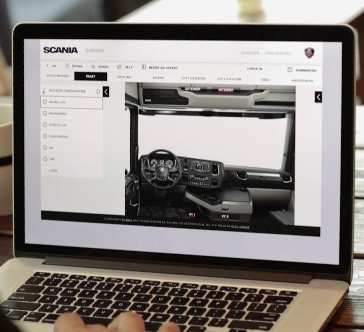 Scania lanzó herramienta digital que permite diseñar el camión ideal ...